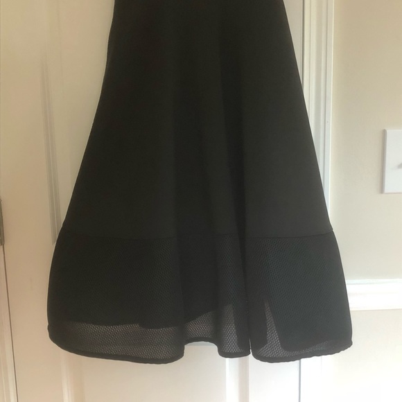 Cynthia Rowley | Dresses | Black Cynthia Rowley Fit And Flare Scuba ...